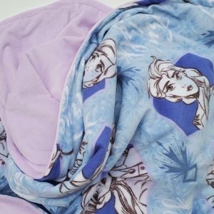 Handmade | Bedding | Frozen Elsa Girls Fleece Blanket 52x58 | Poshmark
